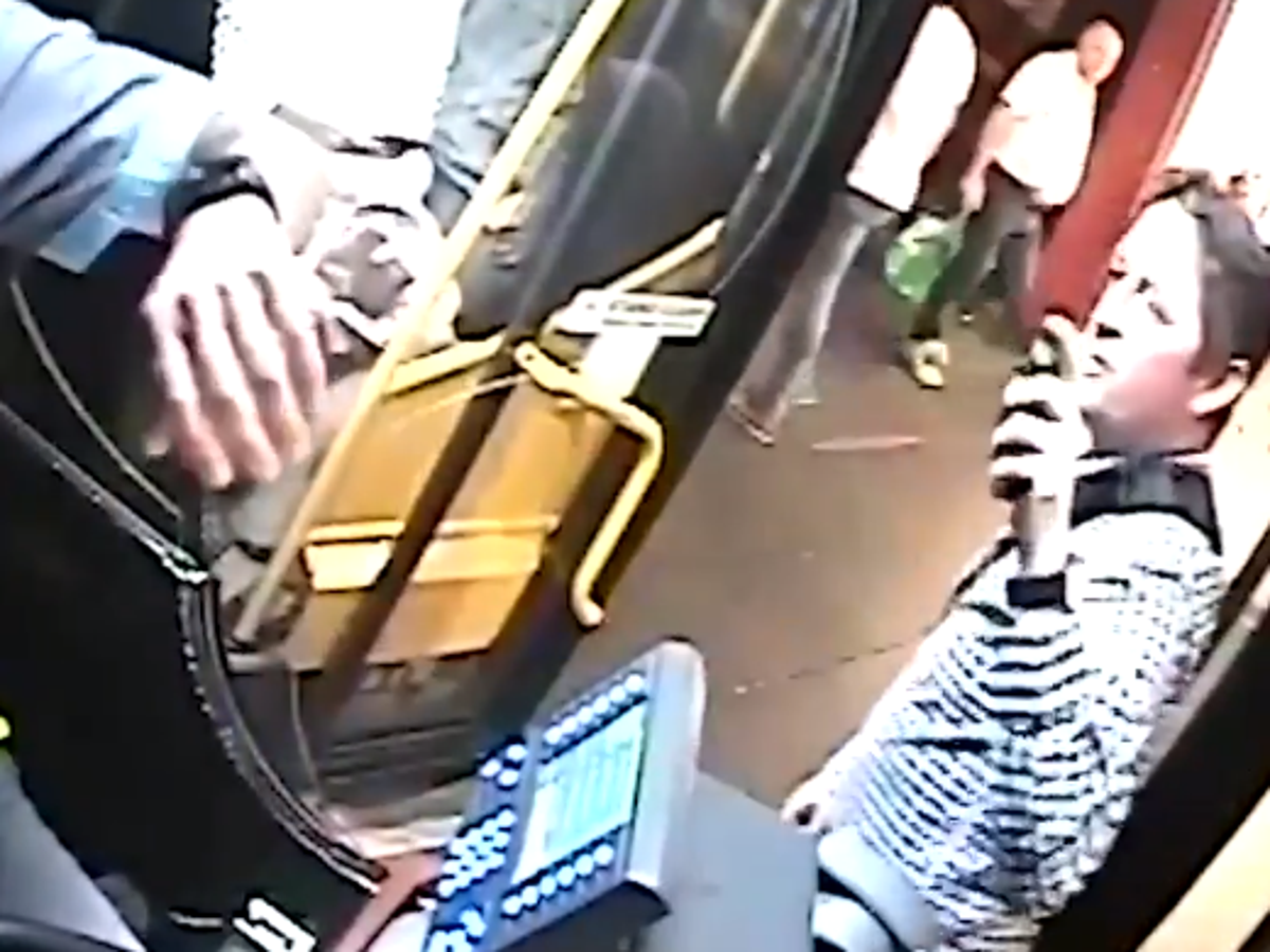 Hunt for man with English accent who 'pepper-sprayed' bus driver in ...