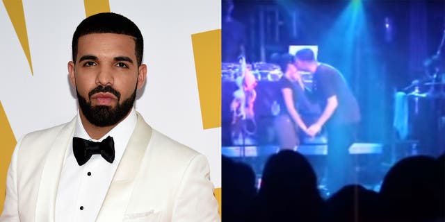 Footage surfaces of Drake kissing a 17-year-old girl on stage in 2010 ...