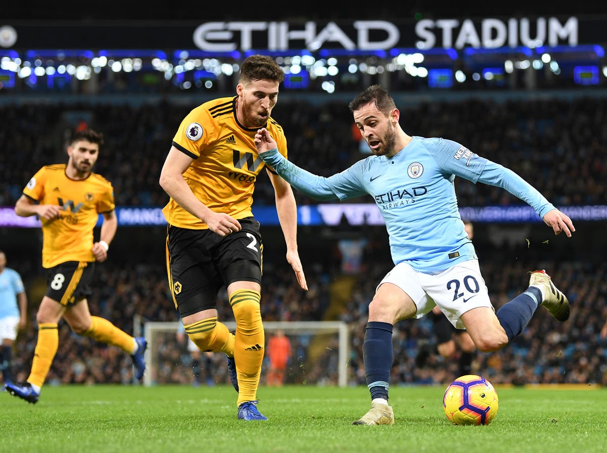 Manchester City beat Wolves as Gabriel Jesus hits two | The Independent ...