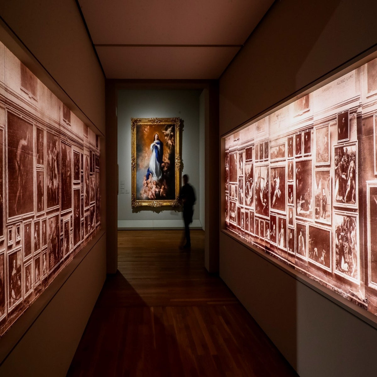 Right Side Of The Prado Museum Spain