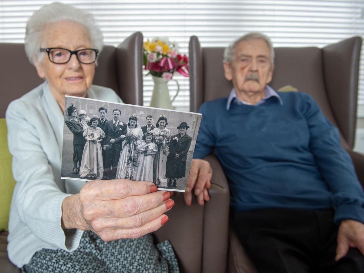 95-year-old couple celebrate their 75th Valentine's Day together | The ...