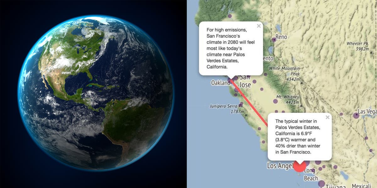 A new interactive map will show you how climate change will affect ...