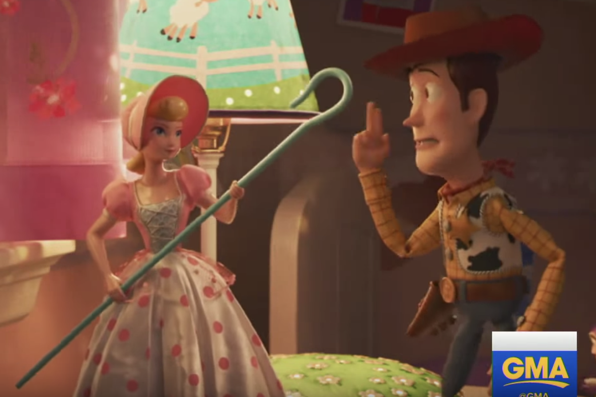 Toy Story 4: Woody and Bo Peep stage rescue mission for lost toy in new ...