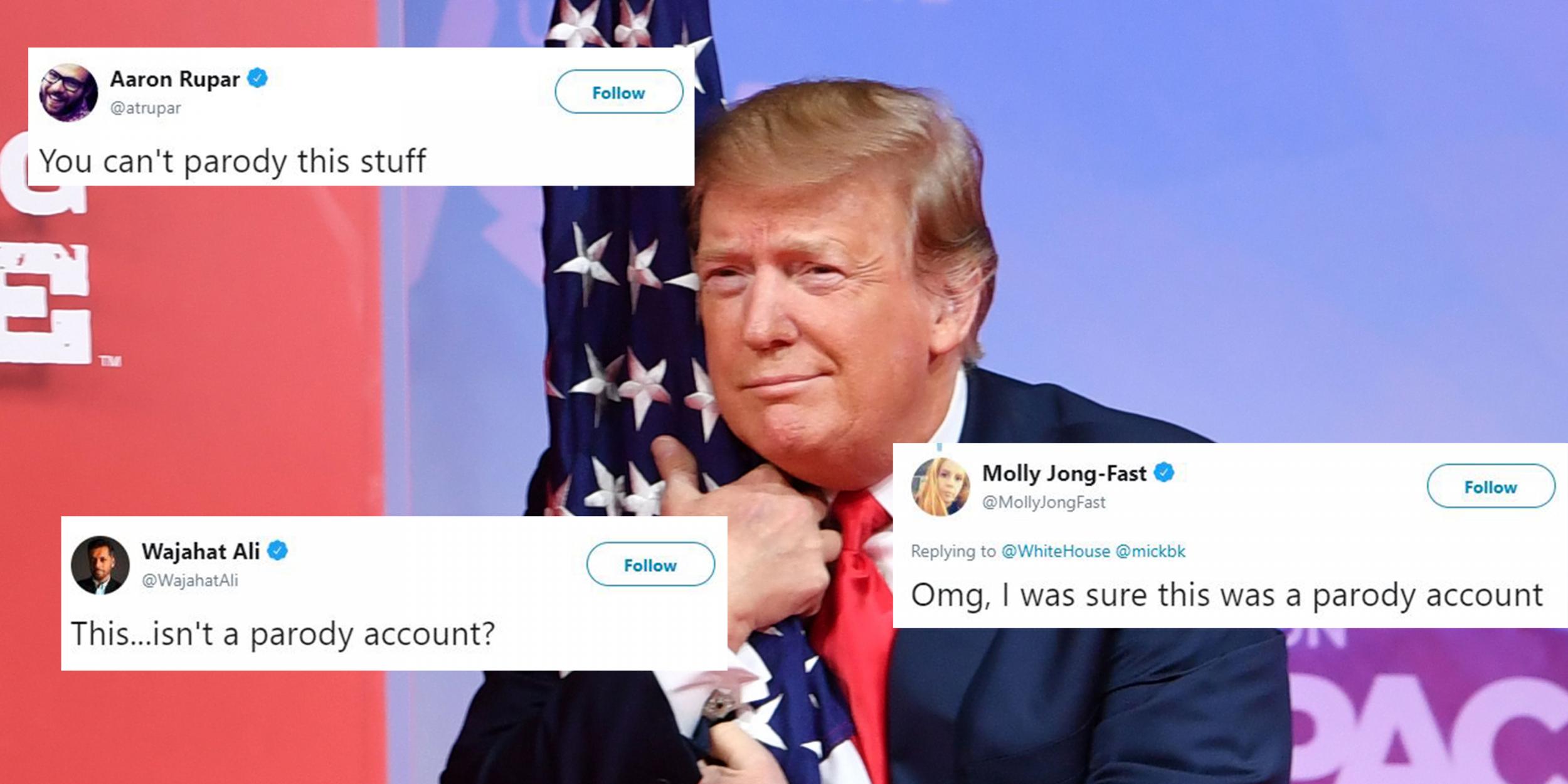 Trump CPAC speech: The White House tweets picture of president hugging ...