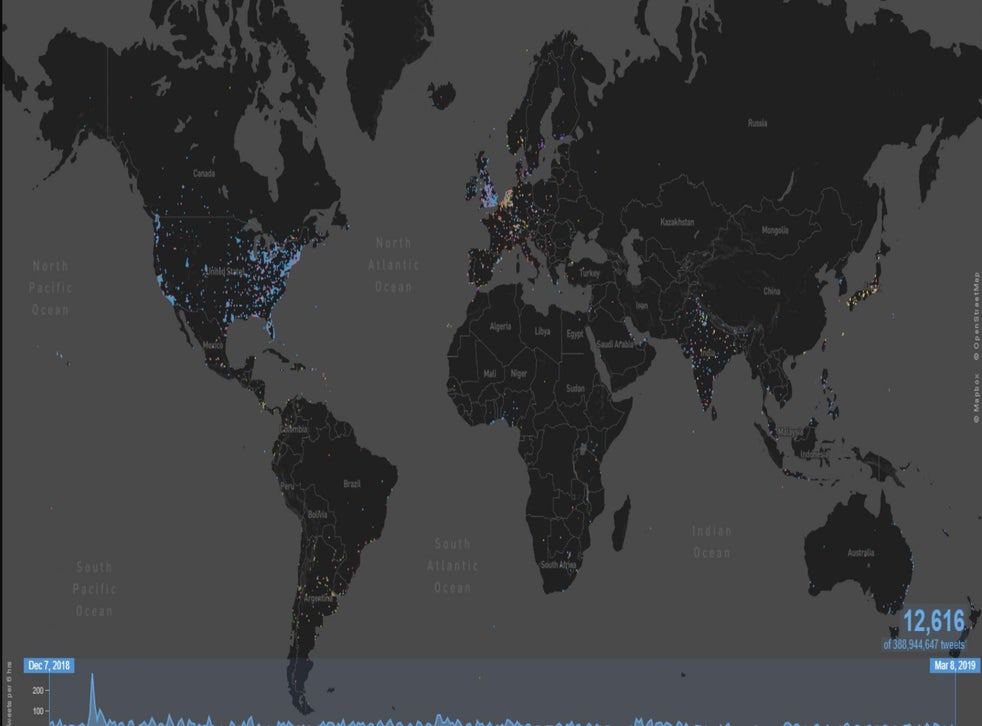 This map shows just how important #MeToo conversation is | indy100 ...