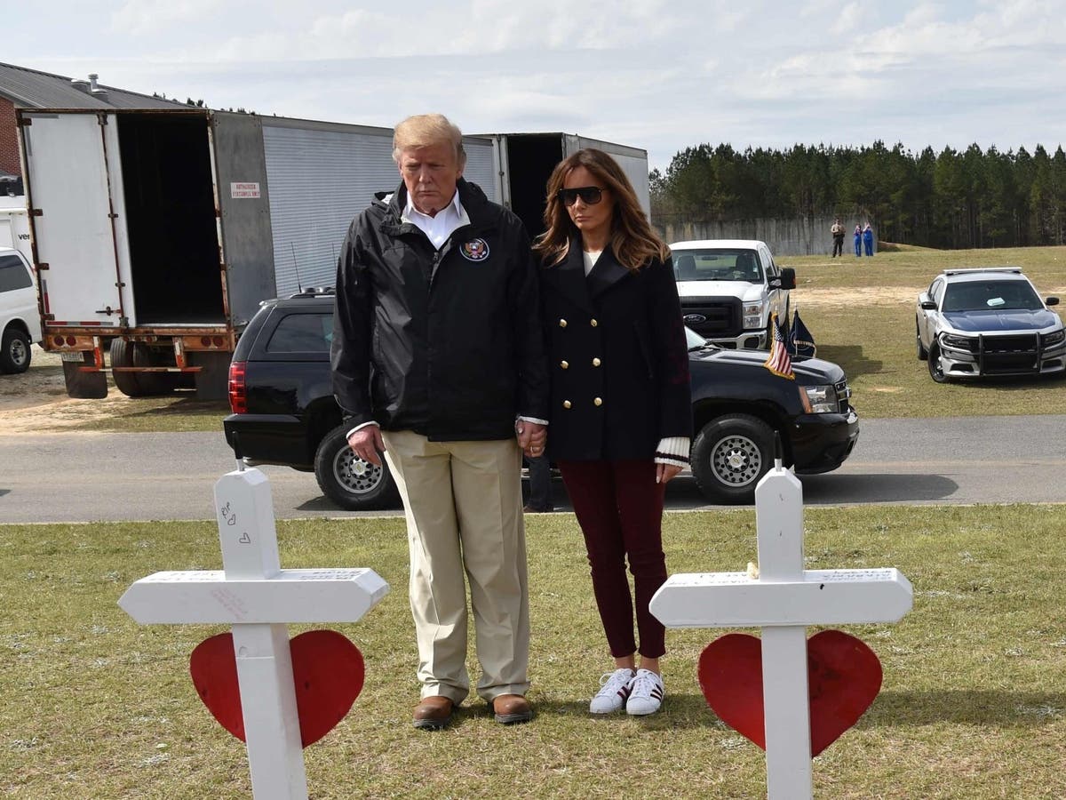 Trump says Melania body double conspiracy theory caused by journalists ...