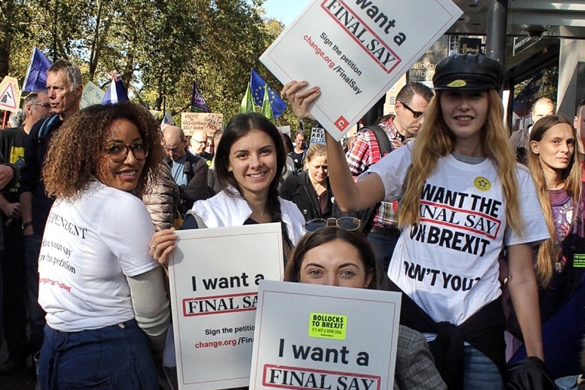 This is why women must march for a vote on Theresa May’s Brexit deal ...
