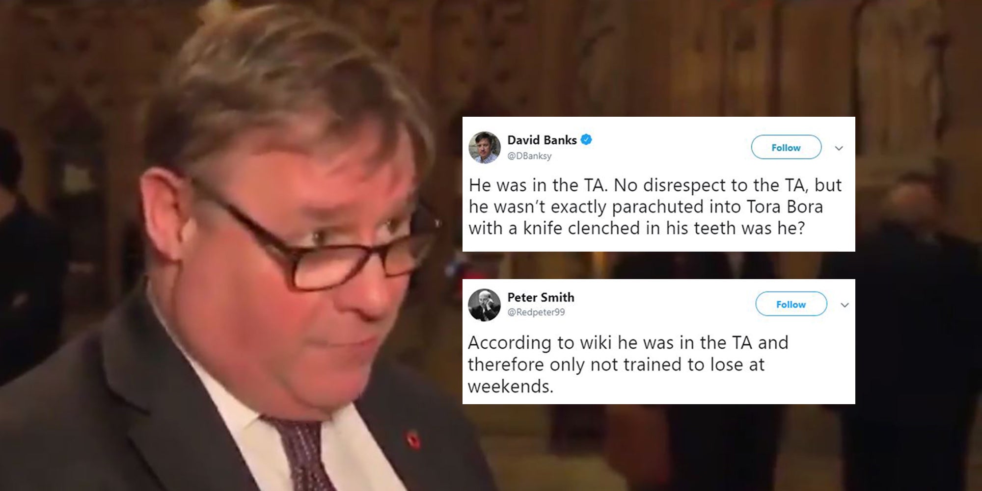 Conservative MP Mark Francois claims training for Army will help him ...