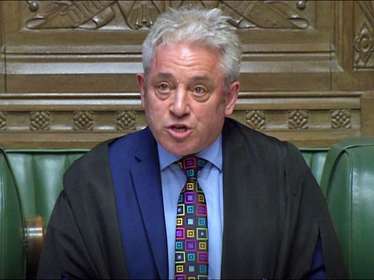 John Bercow told Theresa May she'd need to find a 'substantially ...