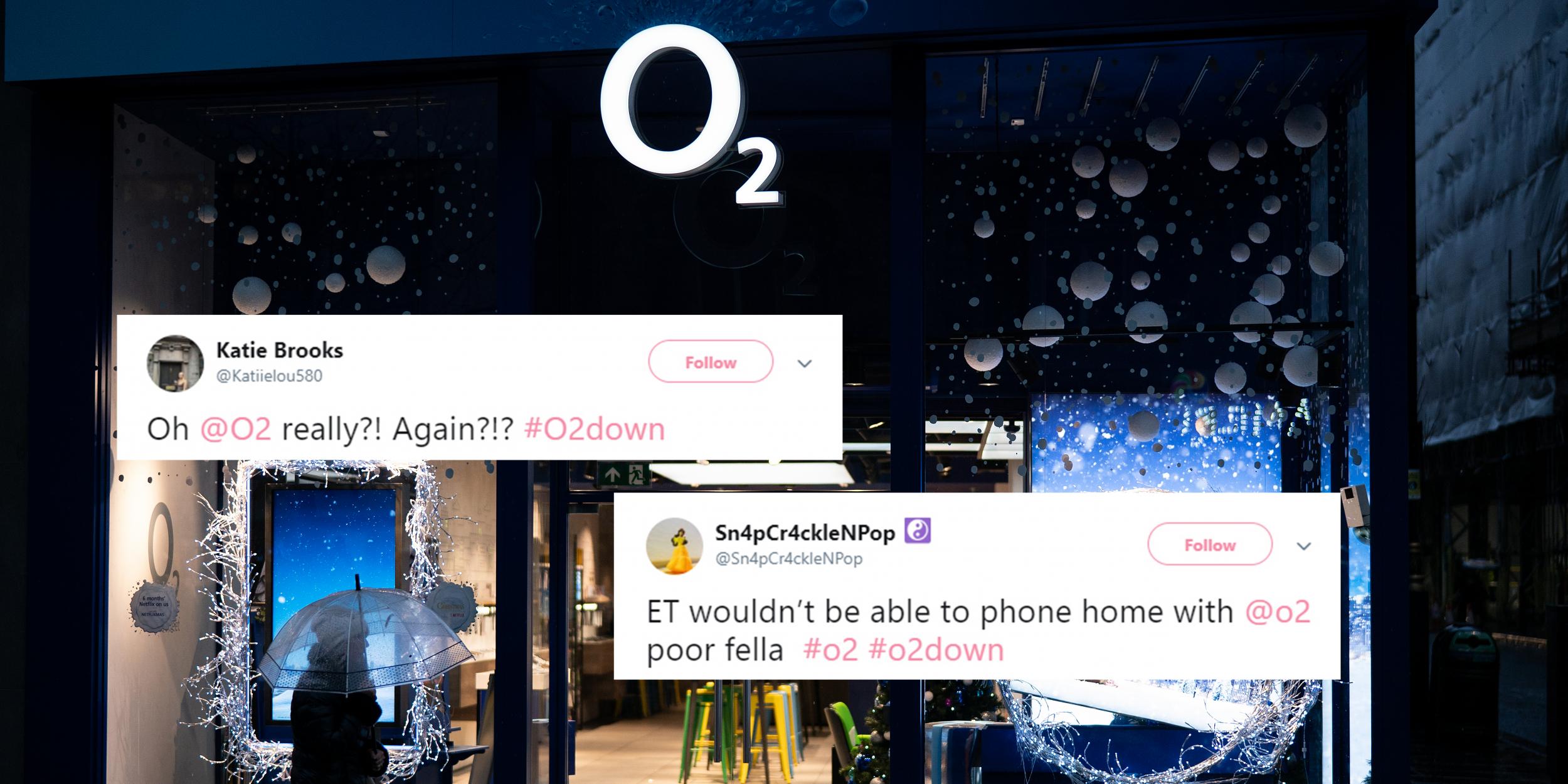 O2 down: Users say the phone network is not working again and people ...