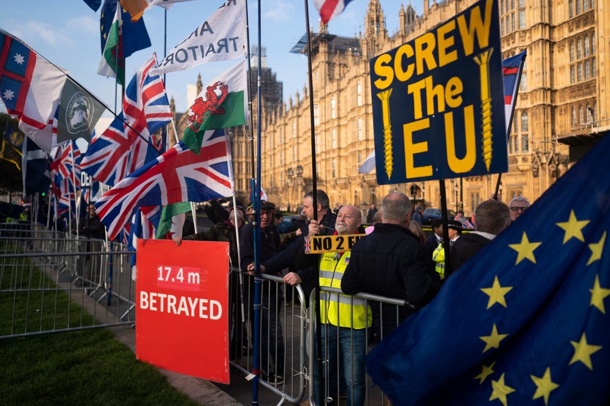 Brexit: 10,000 riot police ready to tackle disorder over potential ...