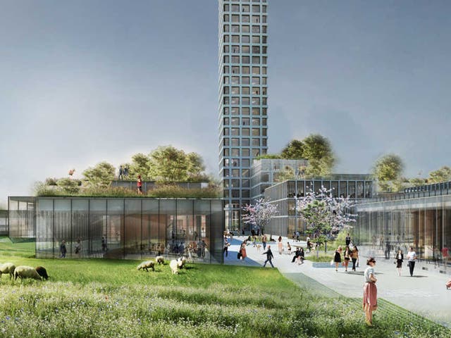 Western Europe’s tallest skyscraper to be built in tiny Danish village ...