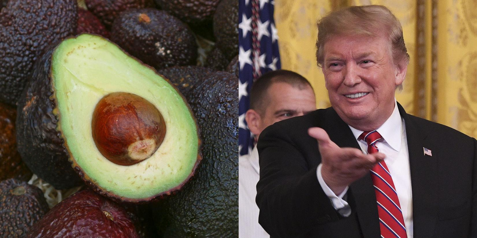 US-Mexico border: If Trump closed the border, avocado stocks would run ...