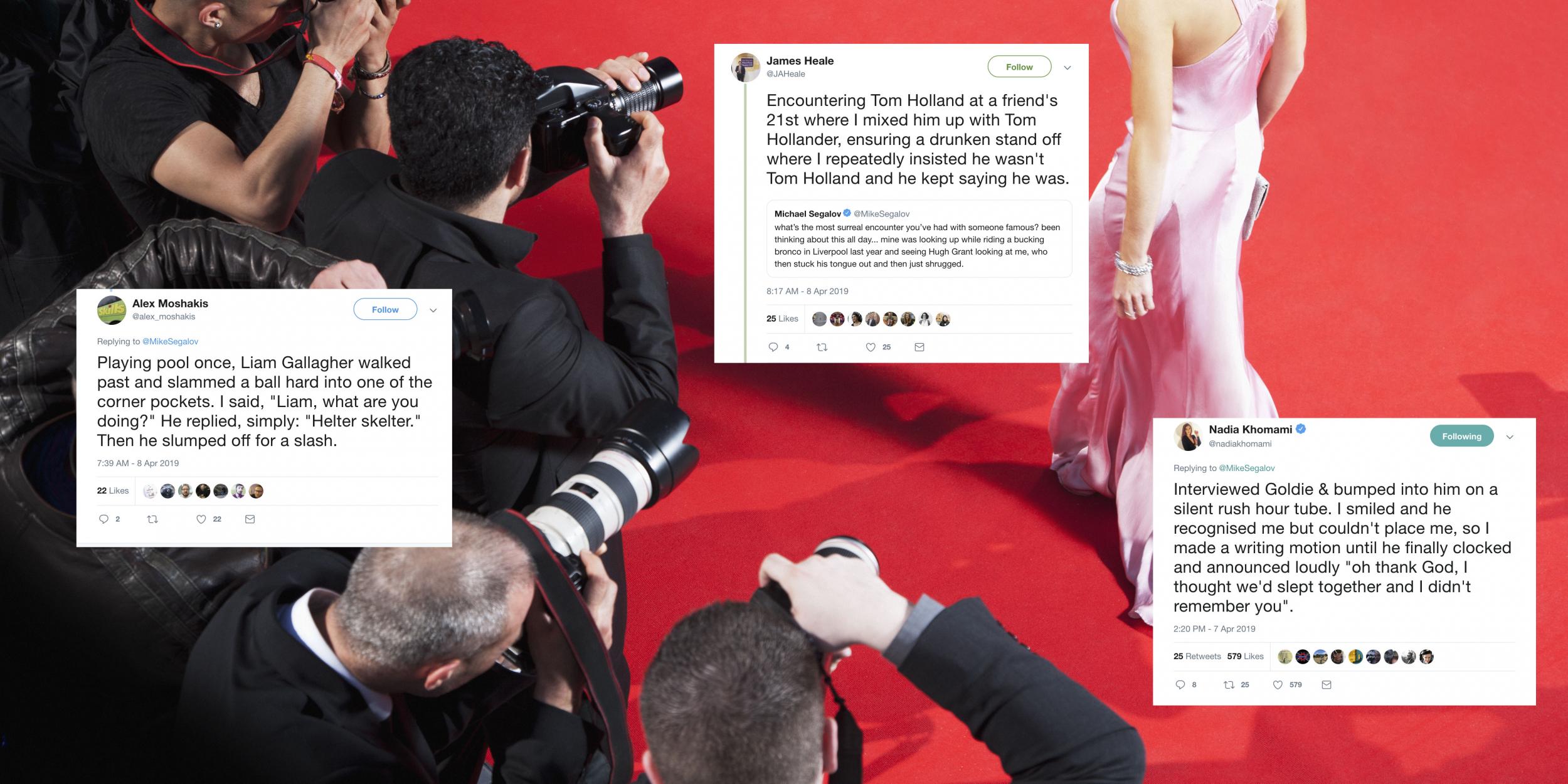 People share their weirdest encounters with celebrities | indy100 | indy100