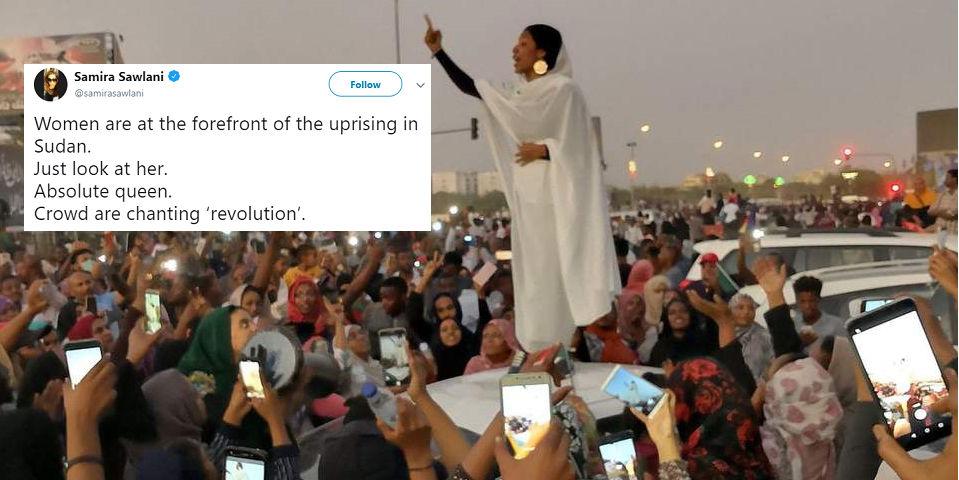 Sudan protests: Powerful photo shared as incredible act of defiance ...