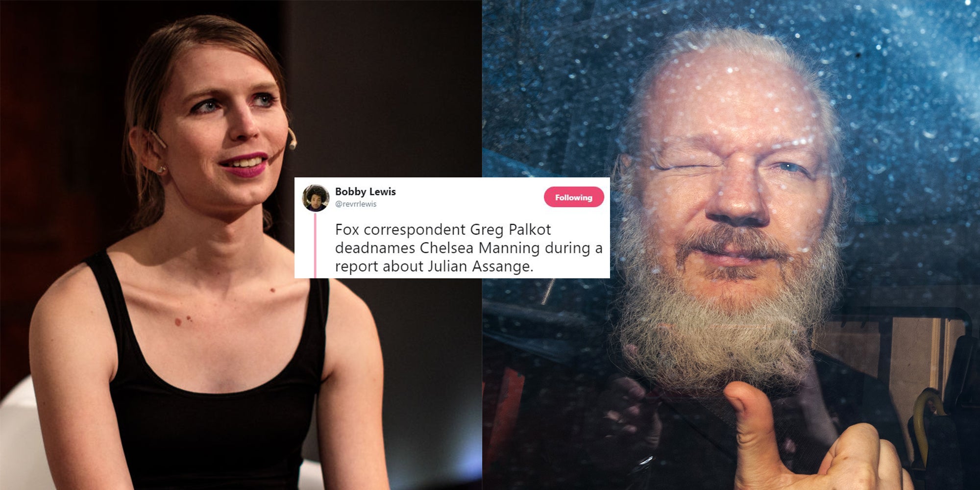 Fox News reporter calls Chelsea Manning by her deadname during Julian ...