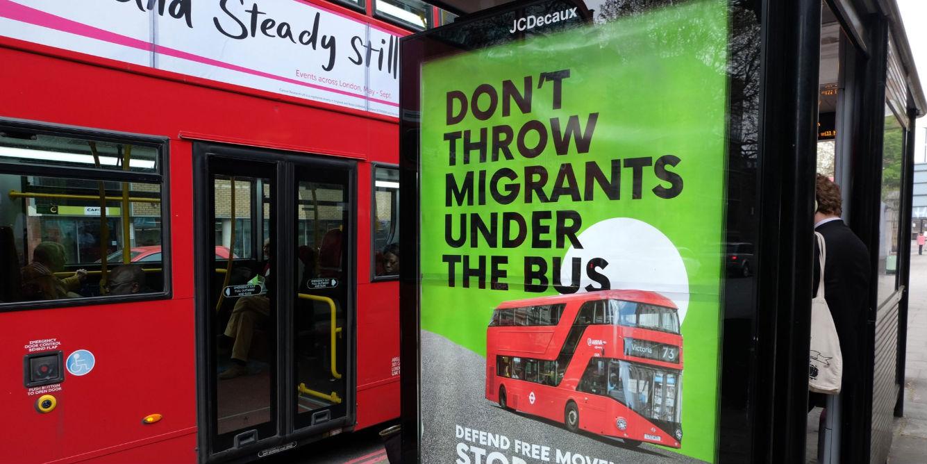 Brexit: Remain activists put adverts on bus stops and Tube trains ...