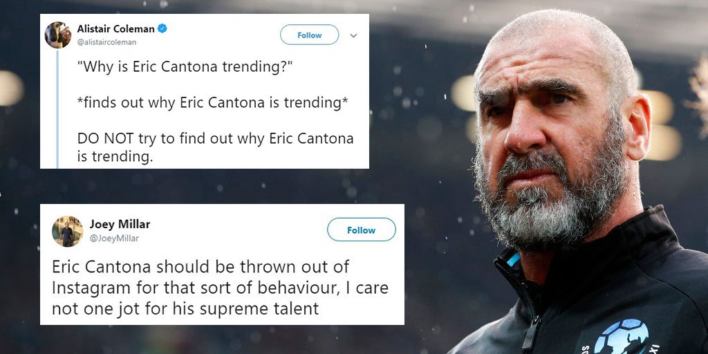 Eric Cantona Shares Penis Egg Video On Instagram Ahead Of Manchester