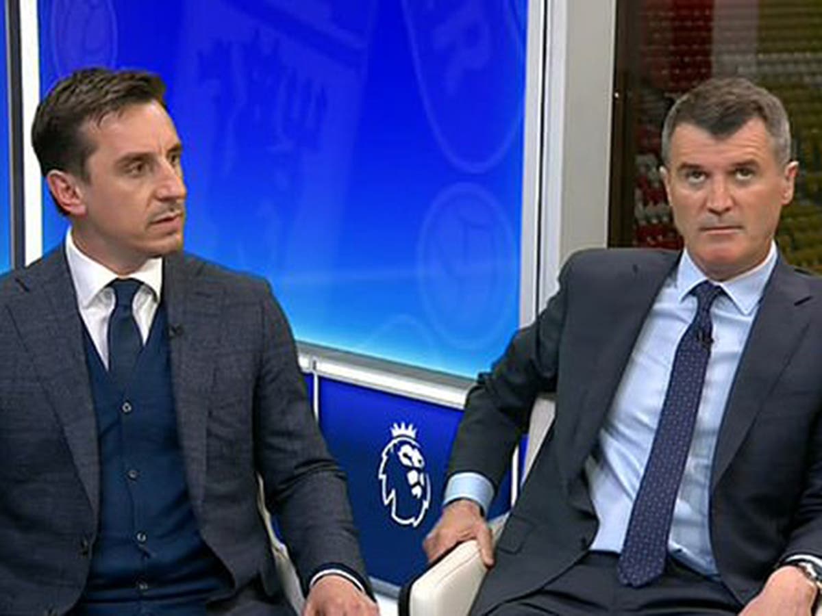 Man Utd vs Man City: Roy Keane and Gary Neville row over how bad Manchester United’s performance ...