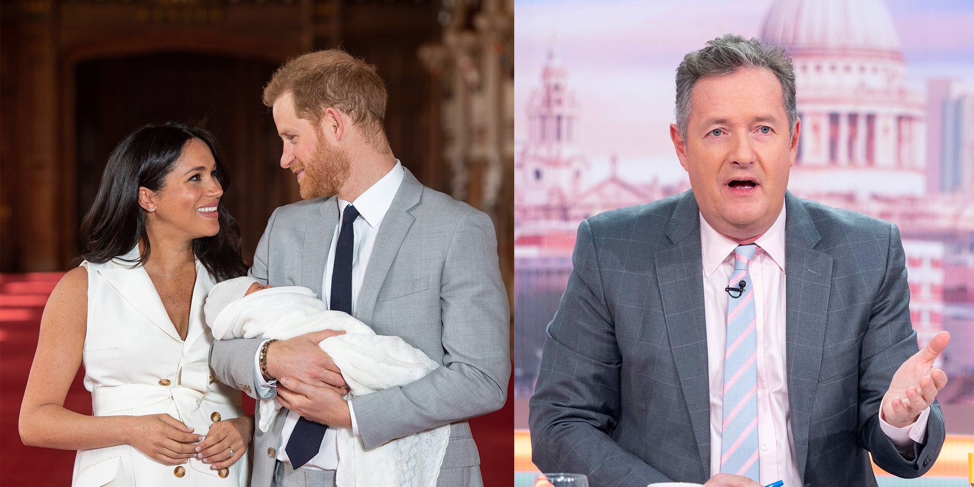 Royal baby name: Piers Morgan brands name Archie Harrison 'a striking ...