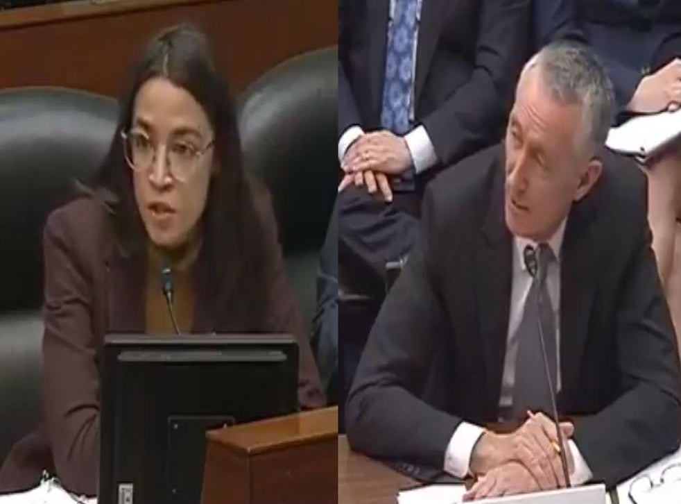 AOC grills pharma CEO over price of HIV drug Truvada | indy100 | indy100
