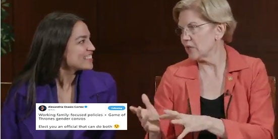 Game of Thrones: AOC and Elizabeth Warren criticise 'male-centric' HBO ...