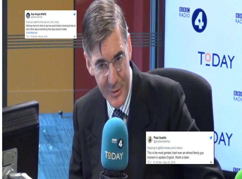 Jacob Rees-Mogg argues with AM Wilson on Radio 4 Today programme ...