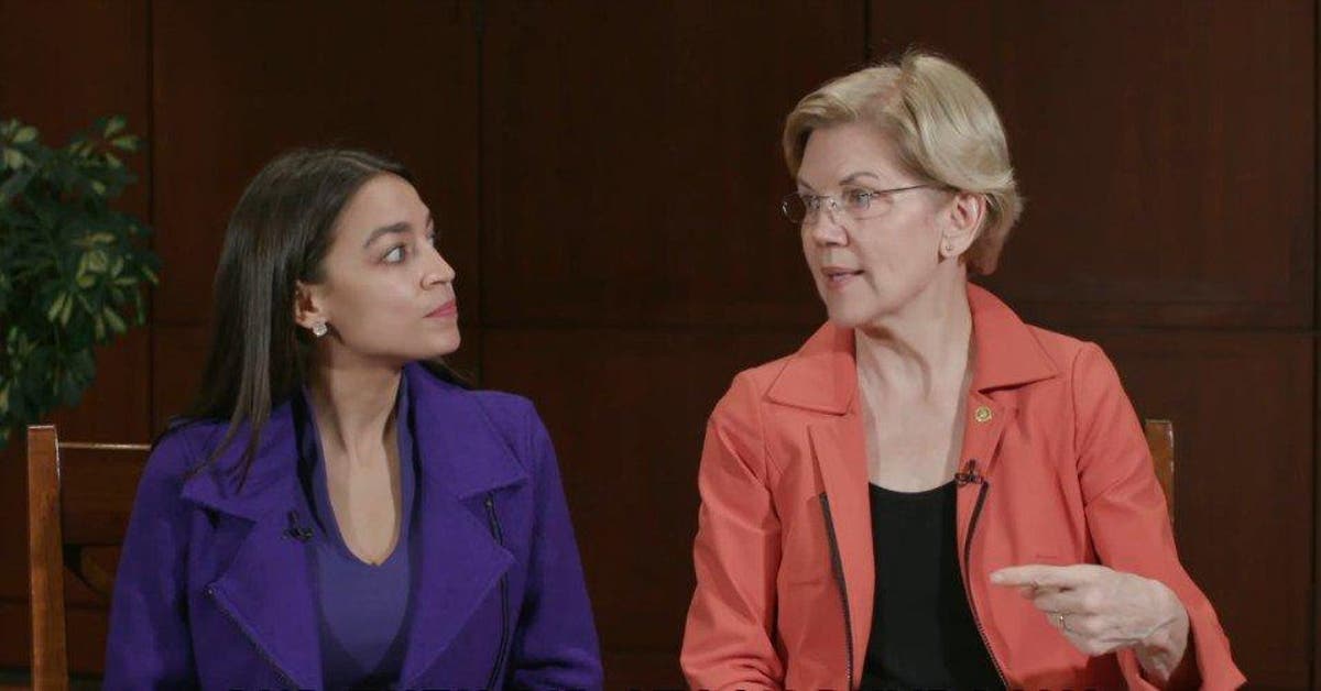 Warren and AOC team up to target US treasury secretary over Sears ...