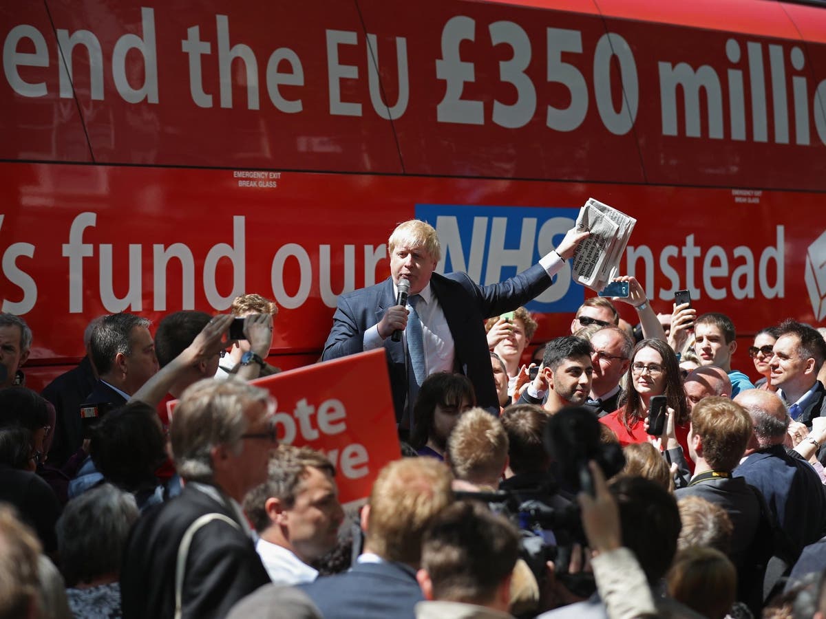 Brexit: Boris Johnson ‘irresponsible and dishonest’ with £350m-a-week ...