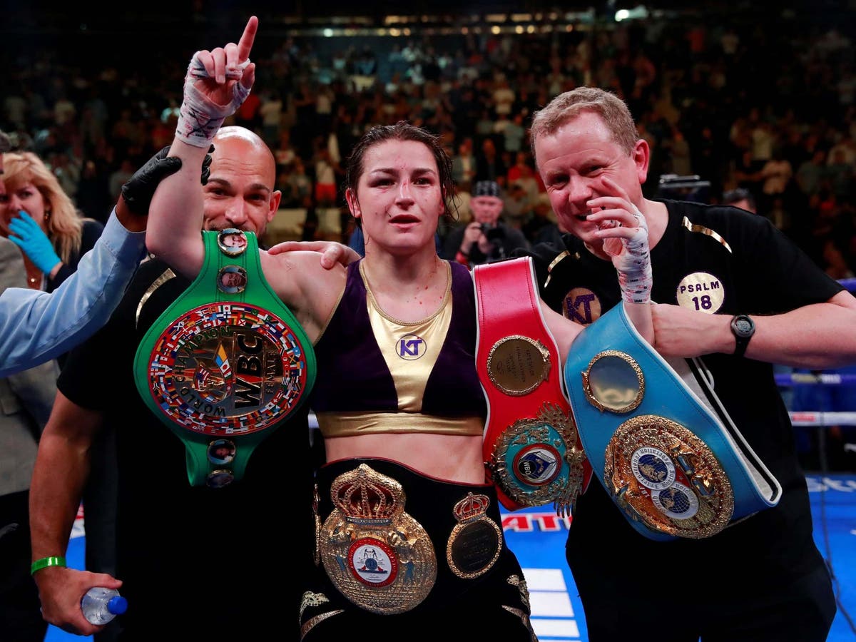 Katie Taylor vs Delfine Persoon fight result: Irish boxer crowned ...