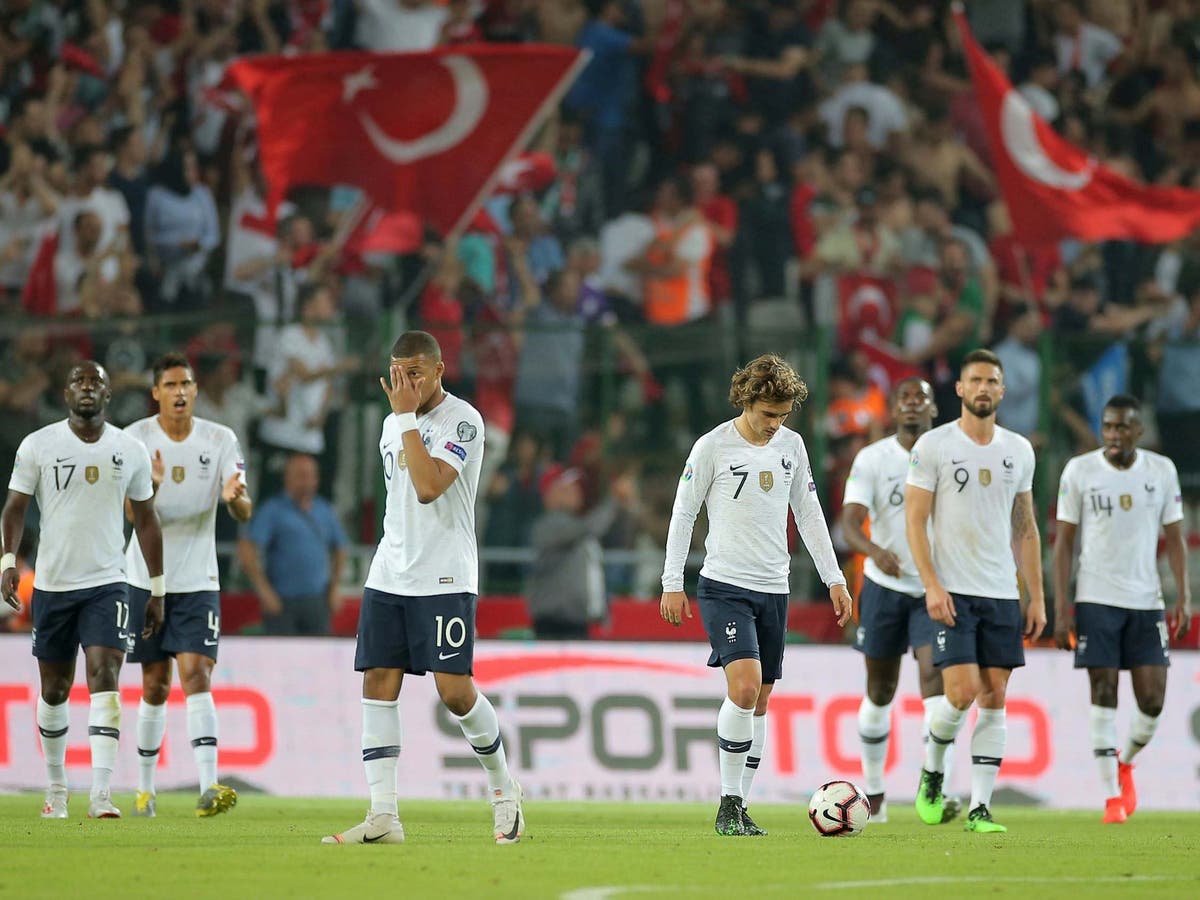 Turkey vs France result: Didier Deschamps labels Euro 2020 qualifying ...