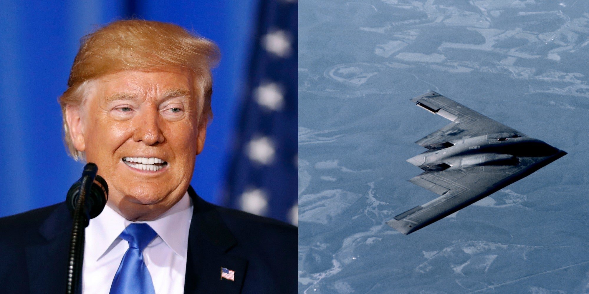 G20: Donald Trump claims that stealth planes are invisible | indy100 ...