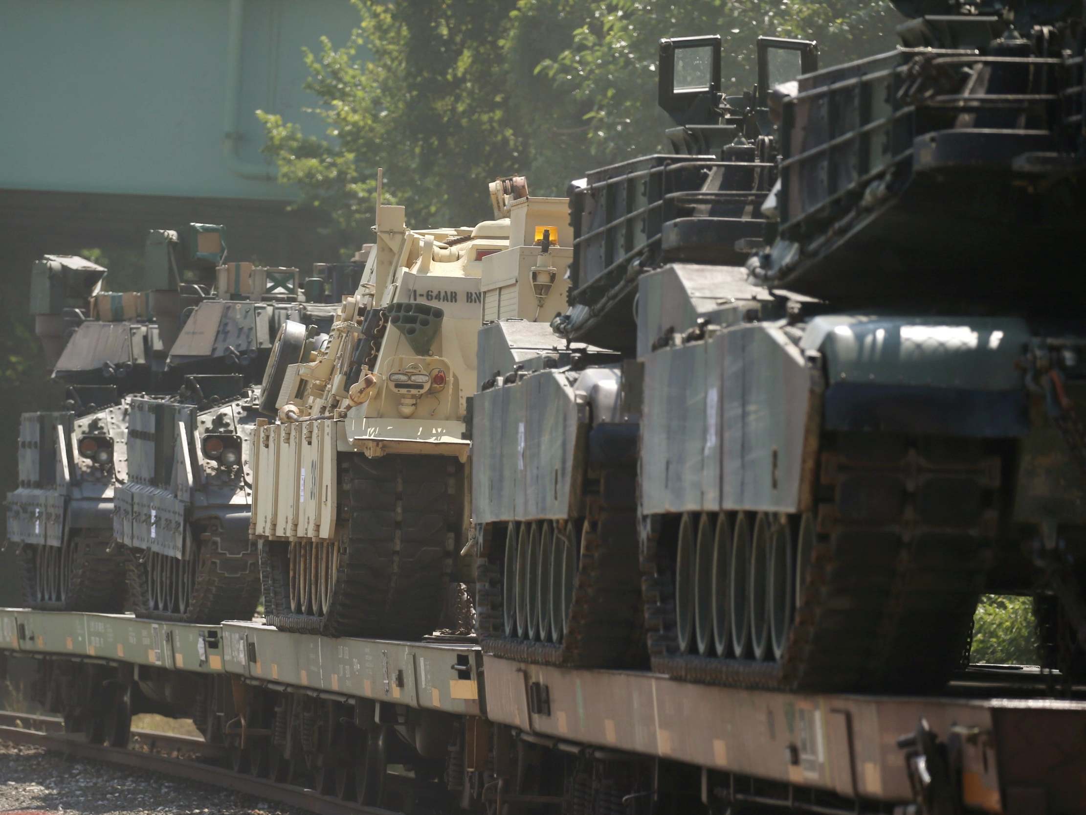 Tanks roll into Washington DC for Trump's 4 July parade, as $2.5m ...