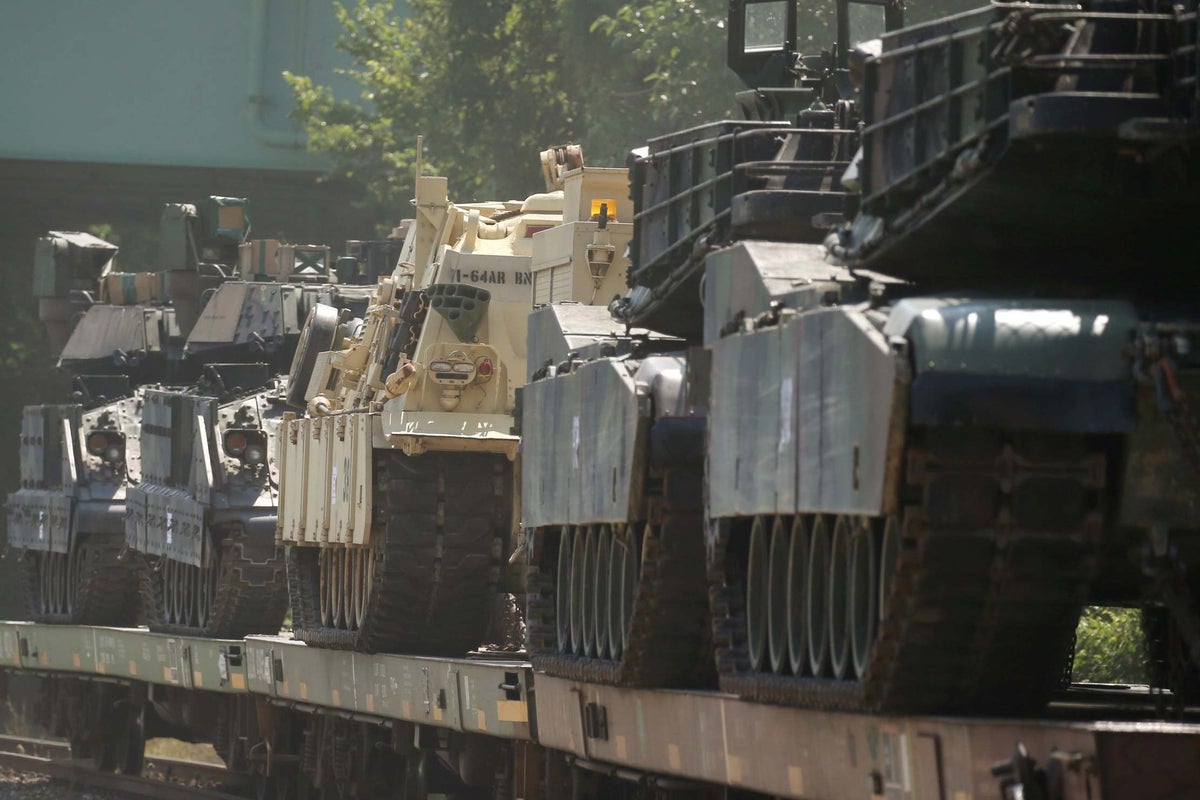 Tanks roll into Washington DC for Trump's 4 July parade, as $2.5m ...