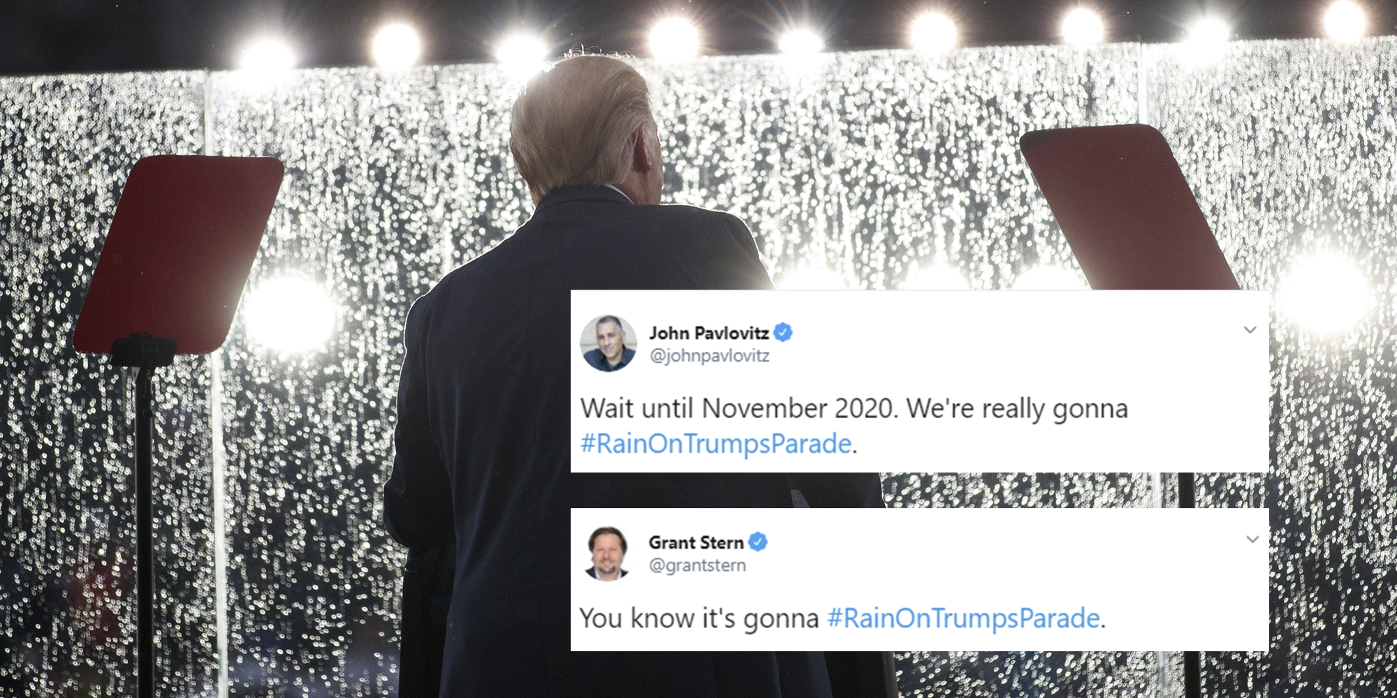 Salute to America: There was torrential rain during Trump's parade, and ...