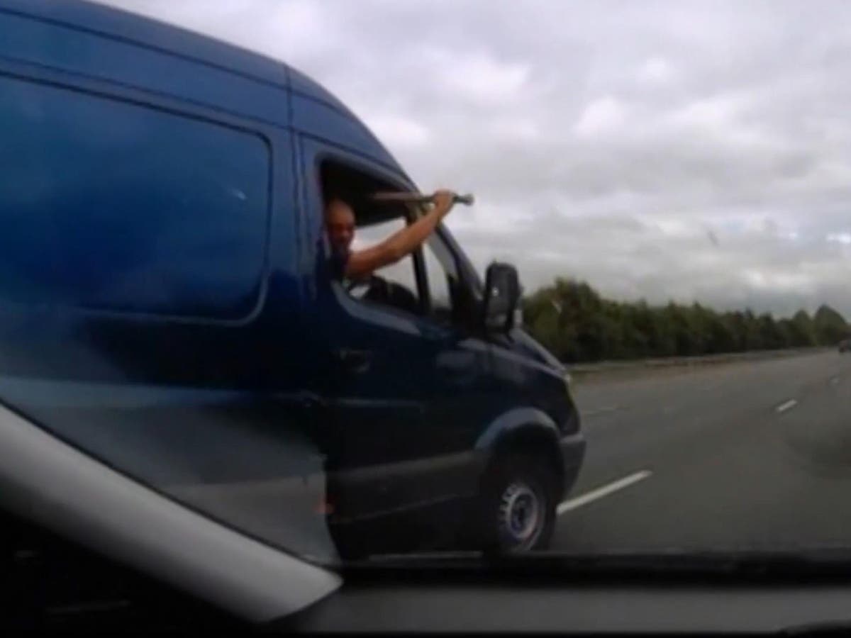 Van driver threatens motorist with baseball bat | The Independent | The ...