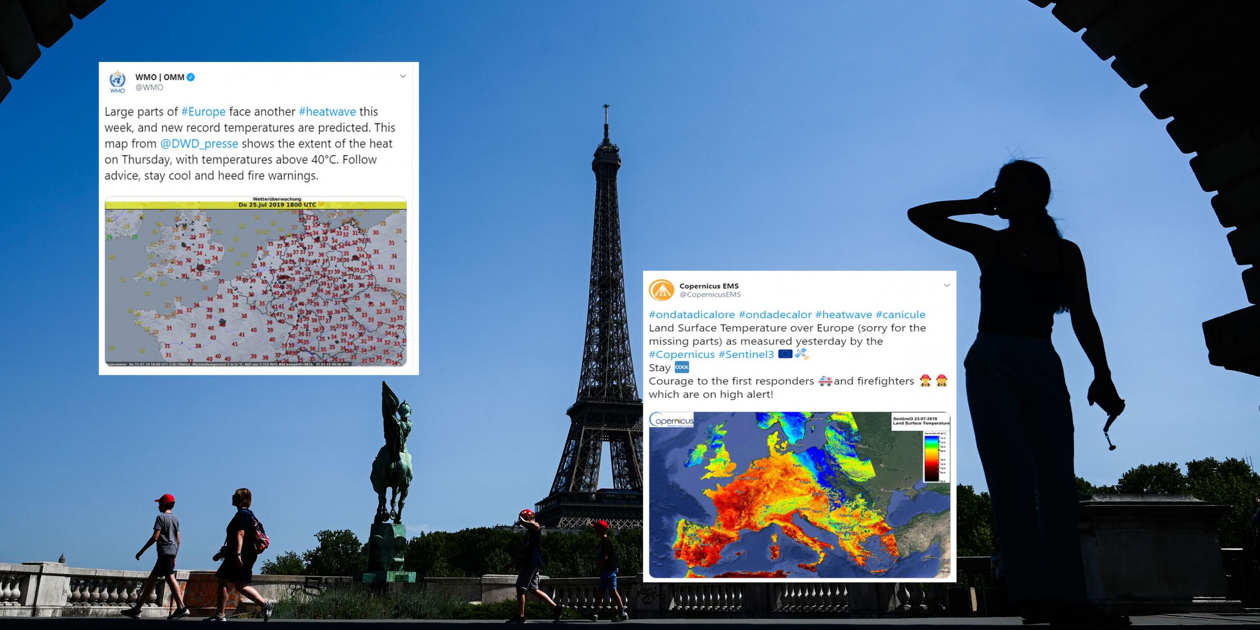 Europe heatwave: Climate maps show terrifying scale of extreme weather ...