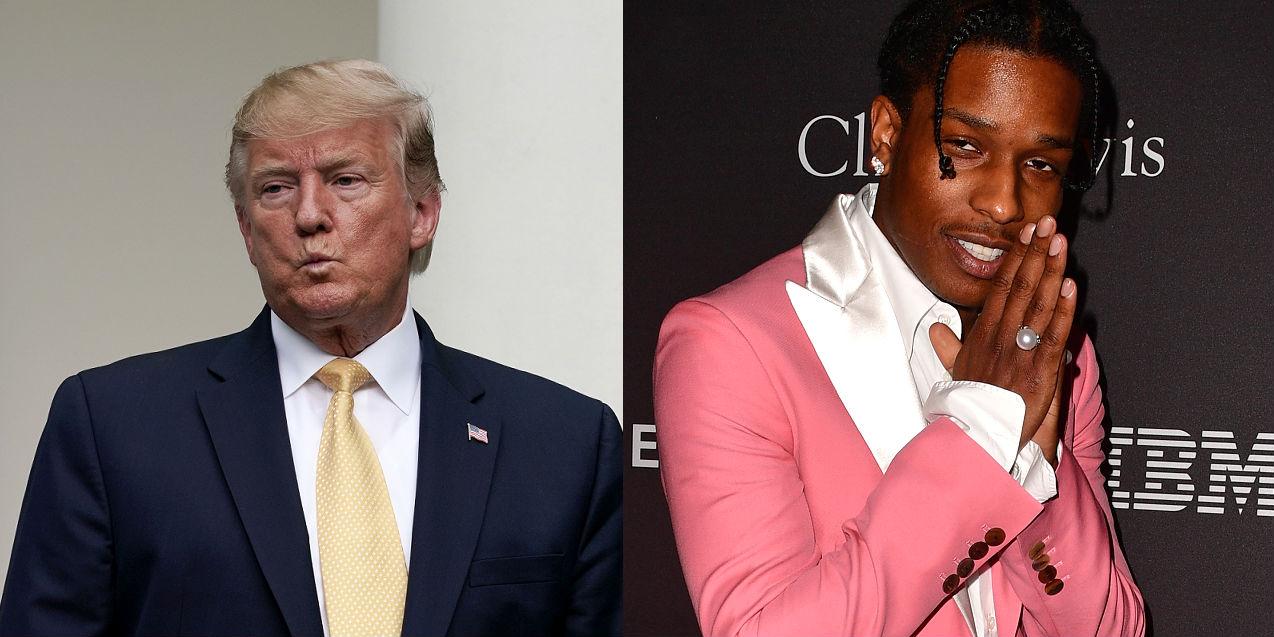 A$AP Rocky trial: Trump sends US hostage negotiator to Sweden | indy100 ...