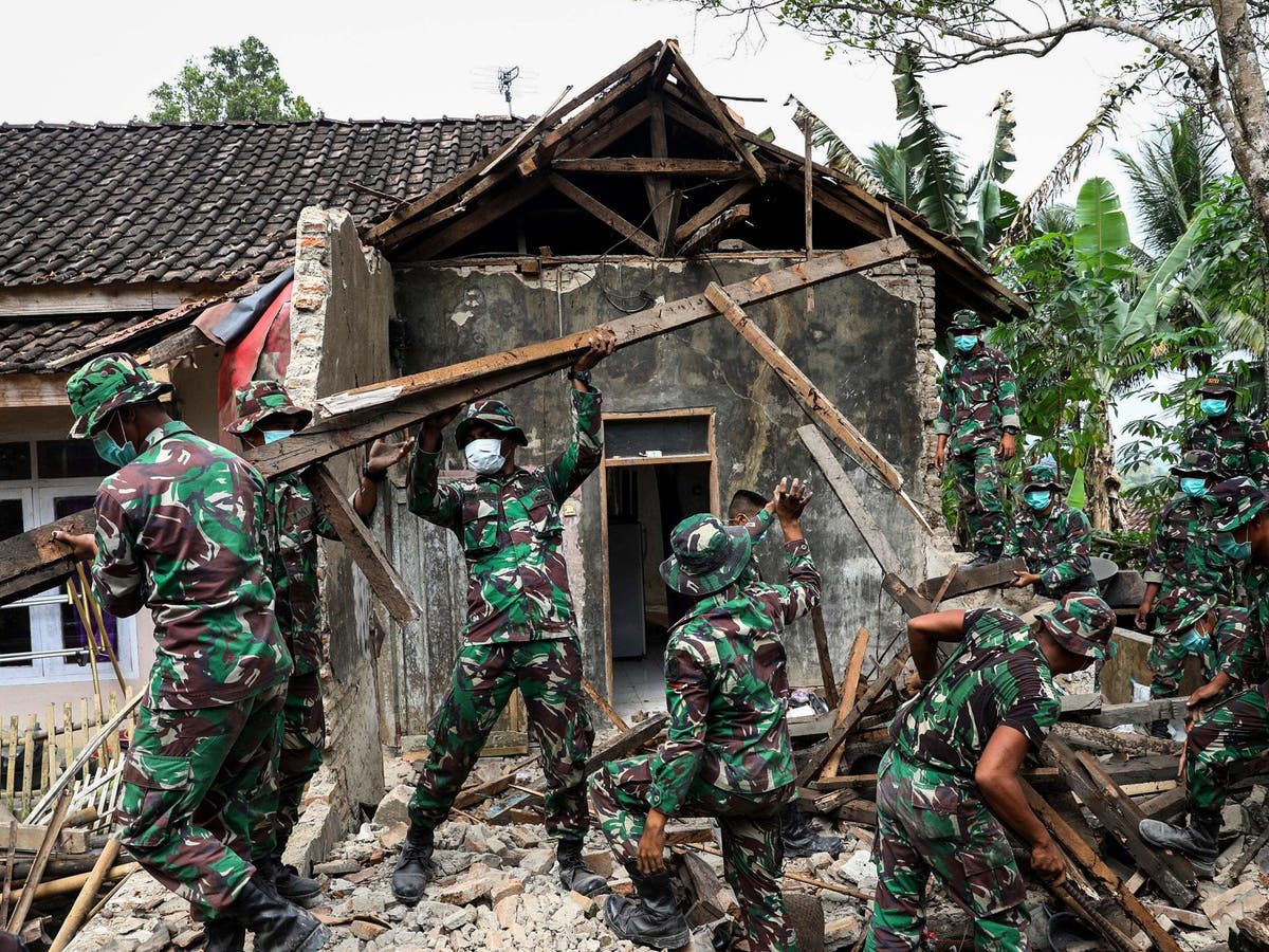 Indonesia earthquake: Four dead after 6.8 magnitude quake strikes off ...