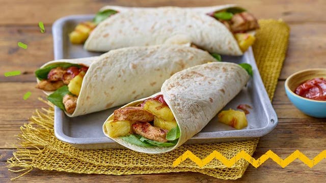 Street food to make at home: Caribbean chicken wraps recipe | The ...