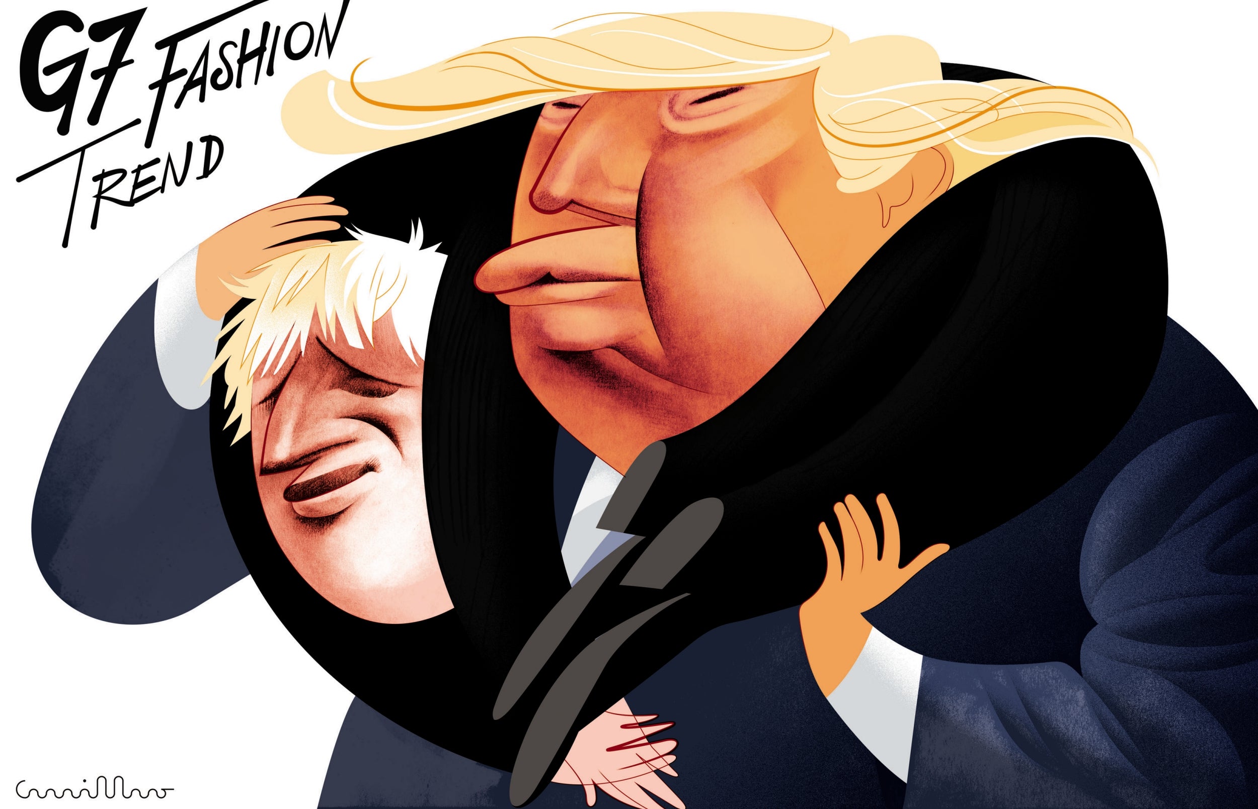 The Independent Cartoon - G7 Fashion Trend : r/ukpolitics