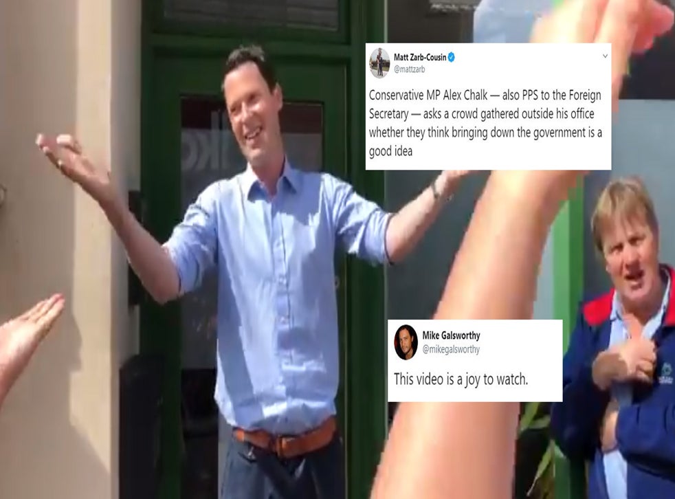 Brexit news: Pro-EU activists cheer as Tory MP Alex Chalk asks if they ...