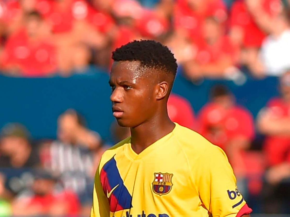 Barcelona starlet Ansu Fati becomes youngest La Liga goalscorer in club ...