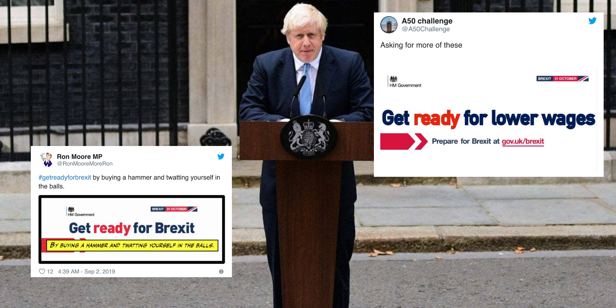 People are rewriting the £100,000 'Ready for Brexit' ads and it's ...