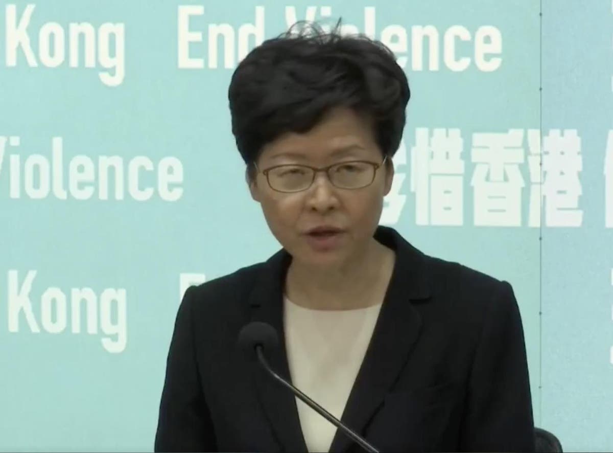 Hong Kong Protests Face Masks Banned As Carrie Lam Invokes Emergency