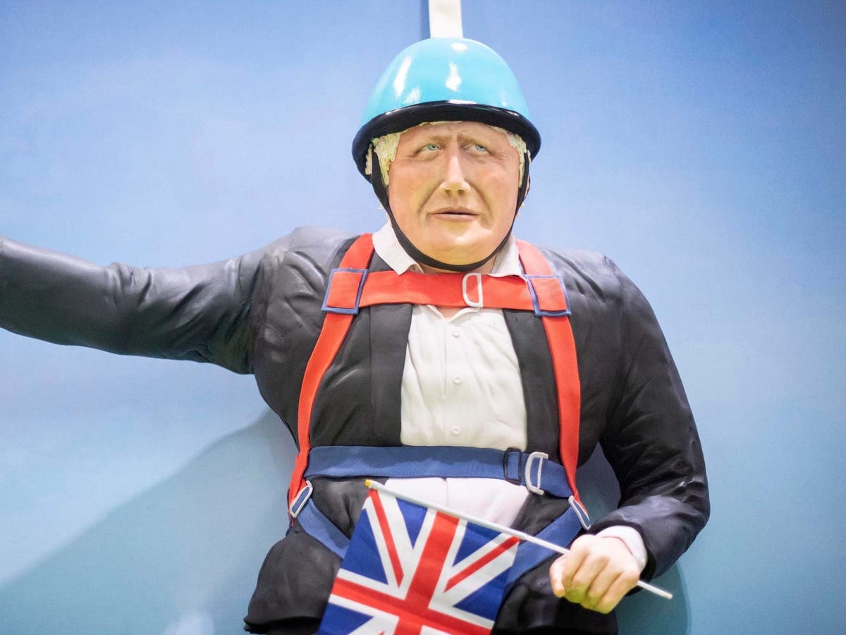 Life-sized Boris Johnson cake unveiled at bakery show | The Independent ...