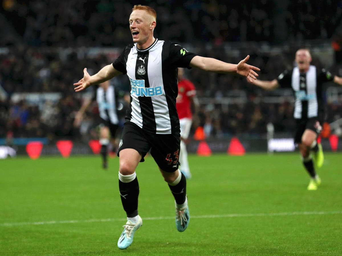 Newcastle vs Manchester United: Matty Longstaff revels in 'dream ...