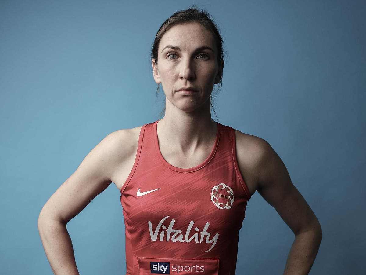 How England’s Rachel Dunn balances her elite netball career with her ...