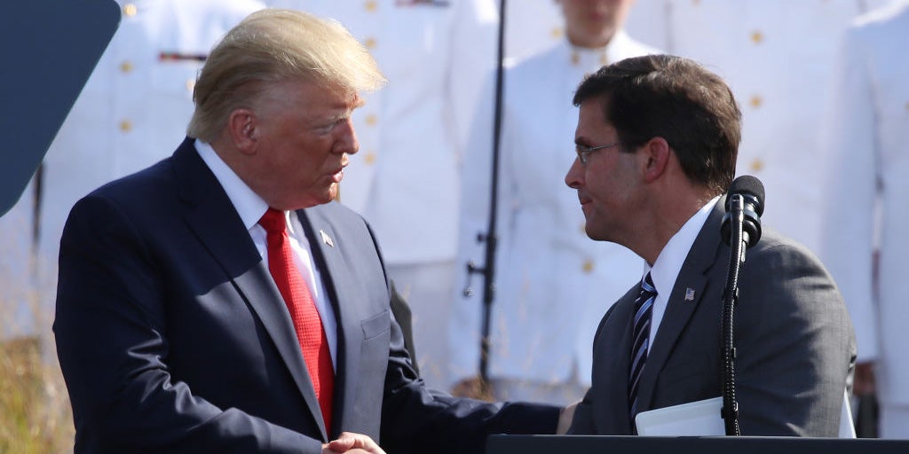 It seems Trump doesn't know the name of his own defence secretary ...