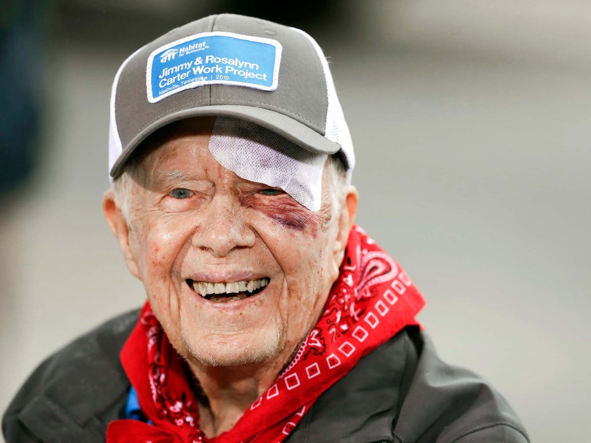 Jimmy Carter rushed to hospital with pelvic fracture after fall | The ...